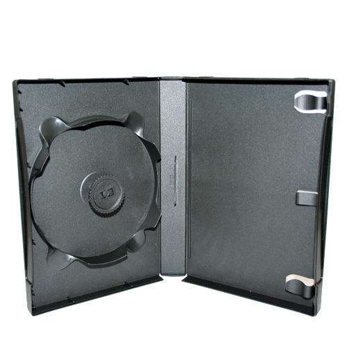 27mm 10 Discs Stackable Black DVD Case
